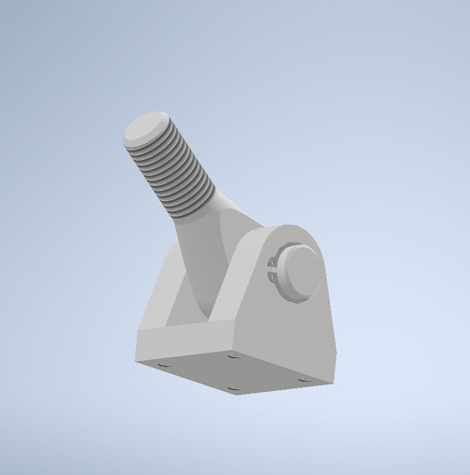 Create a 3d model in autodesk inventor by Martinhadraba | Fiverr