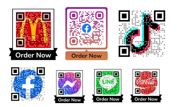 Design custom professional qr codes in 01 hour by Sachininimeshi | Fiverr