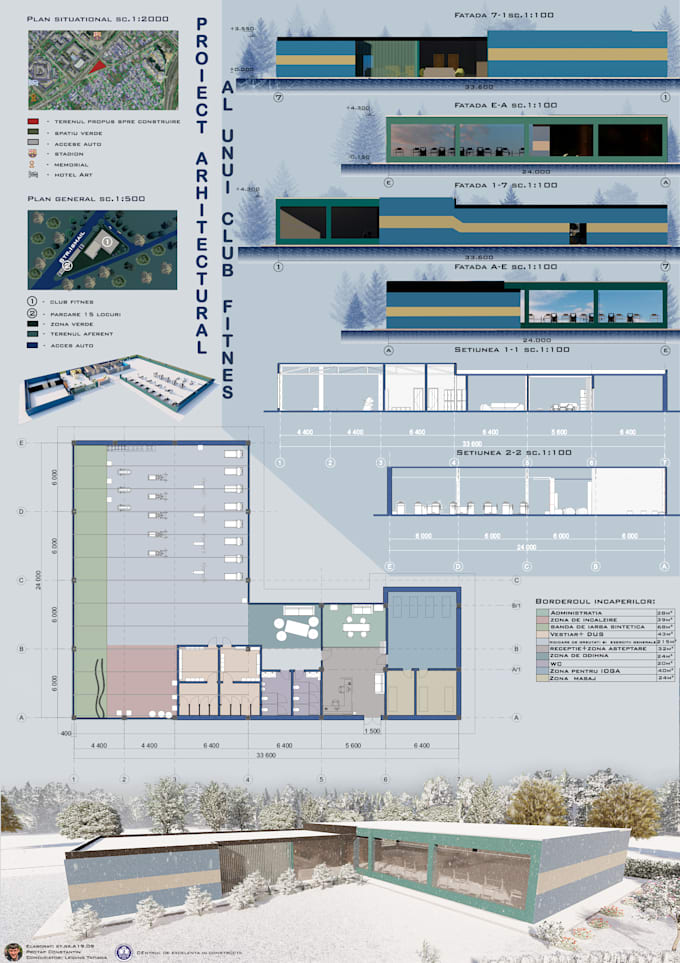 Create architectural projects and design by Proapconstantin | Fiverr