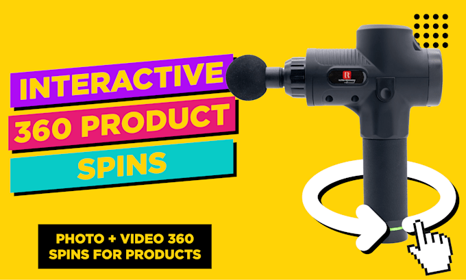 Create a 360 product spin of your product interactive and video by ...