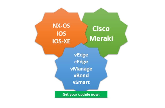Upgrade cisco switch, router, viptela and meraki by Tailorjesus | Fiverr