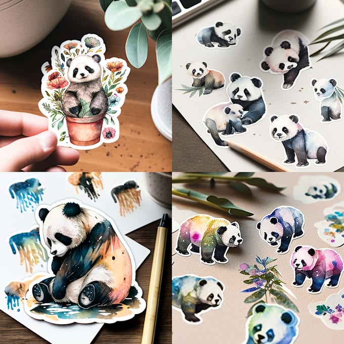 Create custom design sticker art by Chrillebenille | Fiverr