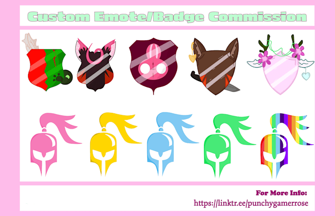 Create twitch badges for your channel by Bridgetplayz | Fiverr