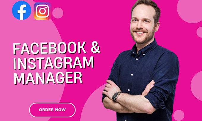 Be your facebook, instagram manager and content creator by Growwup0 ...
