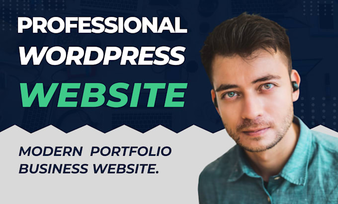 Create personal portfolio website, business, resume wordpress website ...