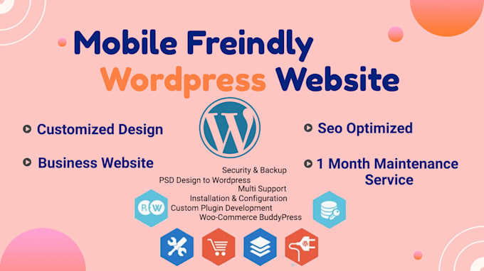 Make Responsive Wordpress Website And Fix Wordpress Issues By Wahaj43