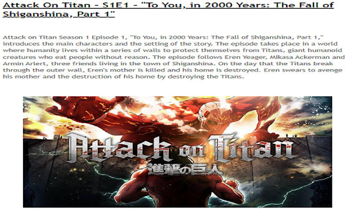 Write anime review in 2 to 3 paragraphs for each episode by Animerebyu ...