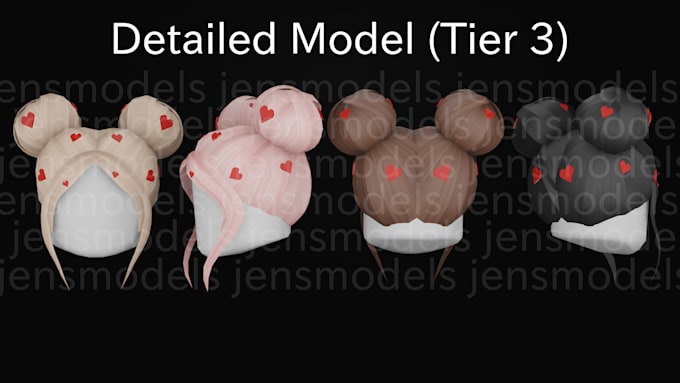 Model your roblox ugc hair by Jensmodels | Fiverr