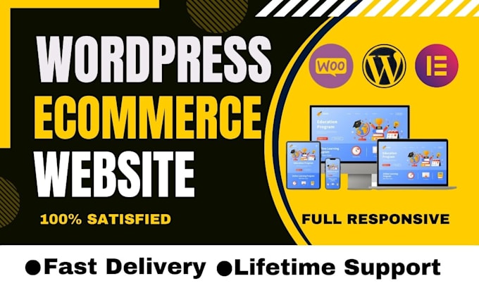 Create ecommerce website, online store, woocommerce website by elementor by Sayeed_dev | Fiverr