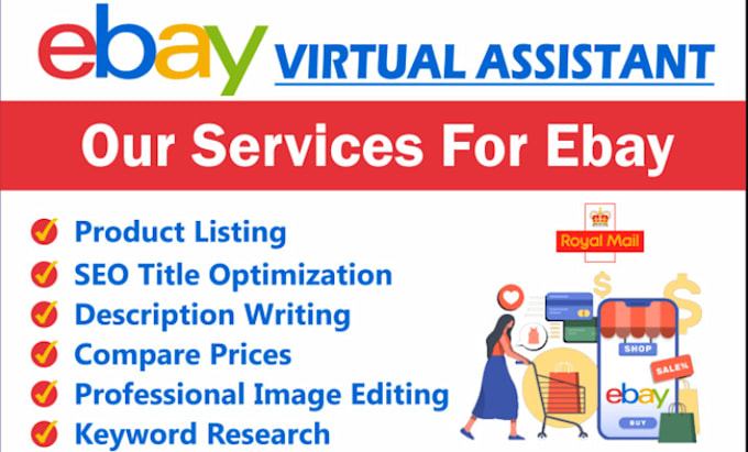 Be your virtual assistant for amazon ebay a to z account handling by Django1717 | Fiverr