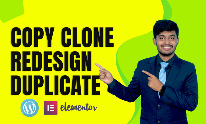 Copy Clone Design Redesign Duplicate Wordpress Website Using Elementor Pro By Dev Somrat