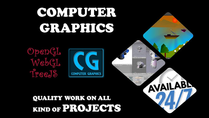 Do computer graphics webgl, opengl, treejs assignment project by ...