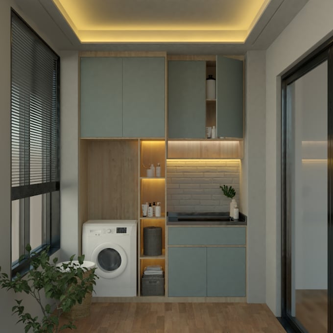 Create beautiful 3d for your interior designer project by Sky_arch | Fiverr