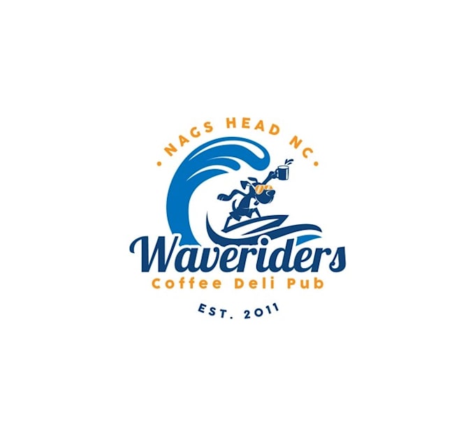 Design fantastically structured wave riders logo by Henri_hamill | Fiverr