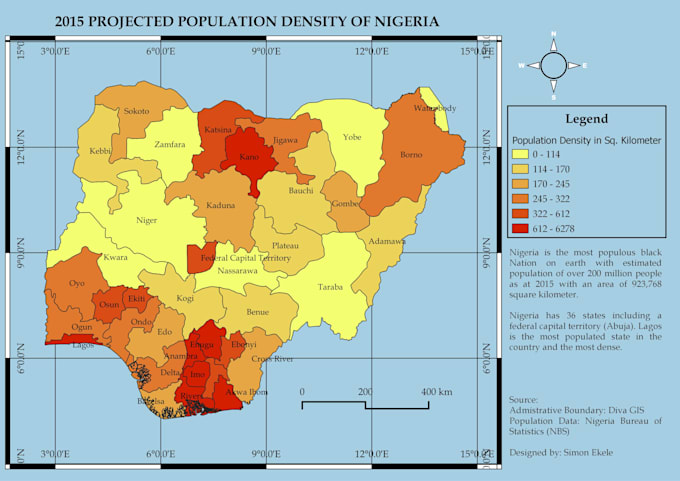 Do gis analysis, contour, study and heat maps by Simonekele | Fiverr