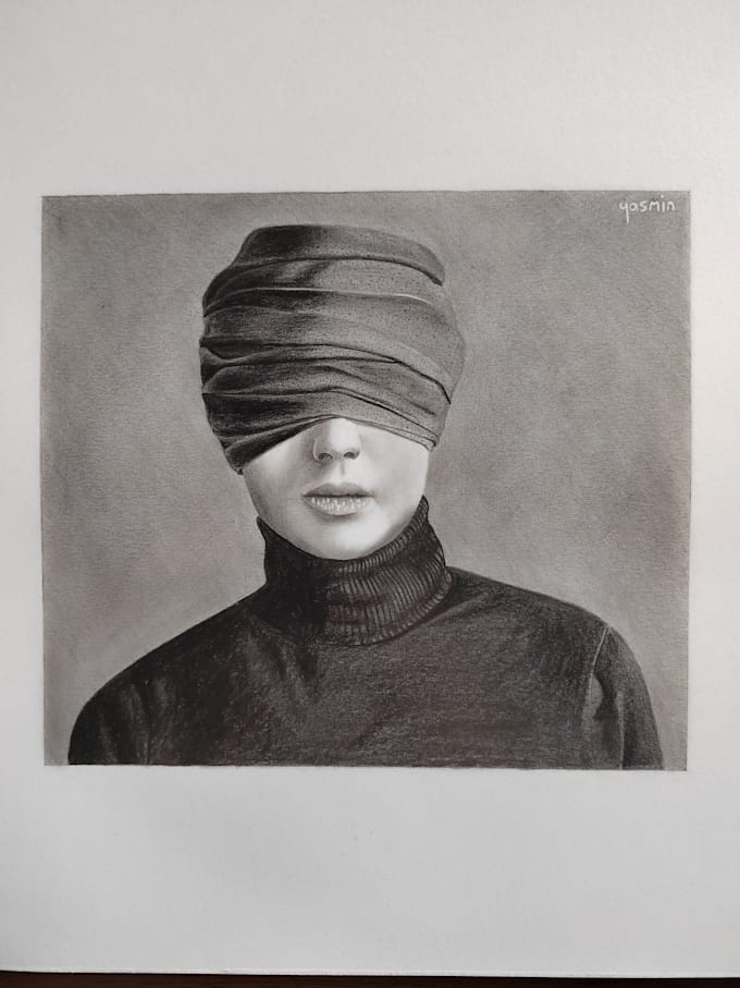 Teach you pencil drawing, realism, art skills by Yasminhadbaoui | Fiverr