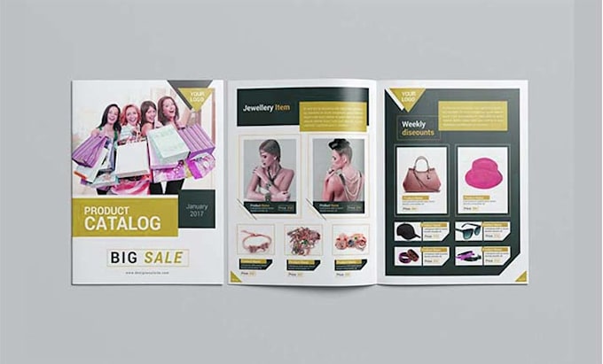Design digital product catalog, fashion catalogue ,wholesale catalogue ...