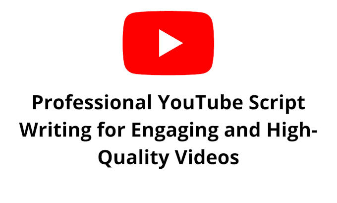 Professional youtube script writing services by Moroccanboy628 | Fiverr