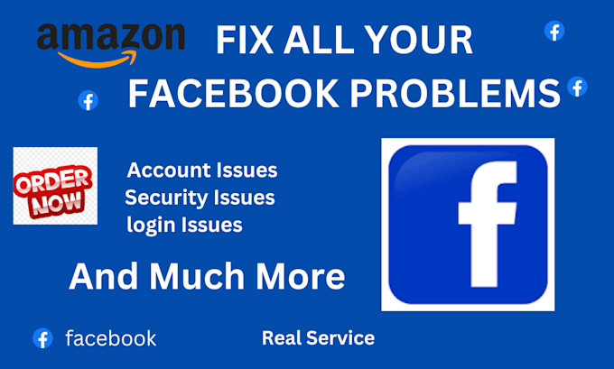 Fix all issues related to facebook by Ishaali650 | Fiverr