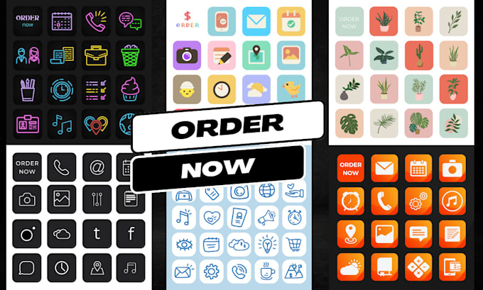 Design custom icon vector set for your website or app by Redadam47 | Fiverr