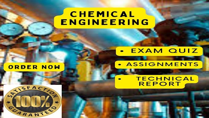 Assist you in chemical engineering tasks by Nailashoukat417 | Fiverr