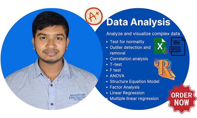 Do any kind of data analysis using spss, r, stata and excel by Soron_stats | Fiverr