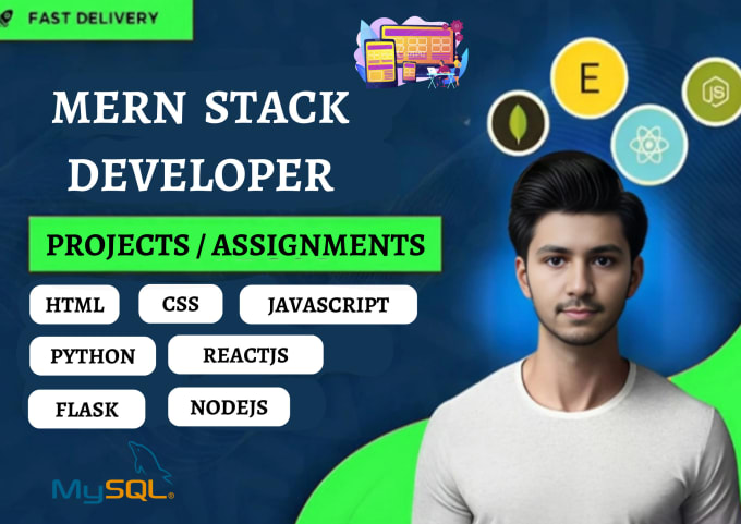 Do Html Css Javascript React Node Js Mern Stack Projects By Hamza1008 Fiverr