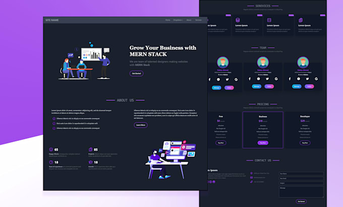 Build your dream website with mern stack development by Nabeelahmd1 ...