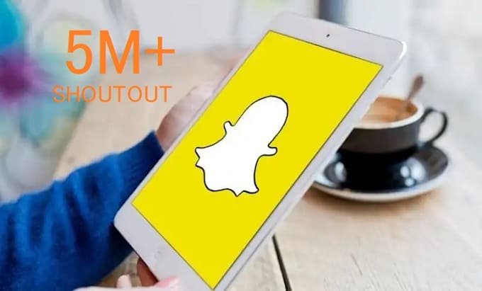 Do snapchat shoutout promotion to 5m active audience by Ruby_kohn | Fiverr