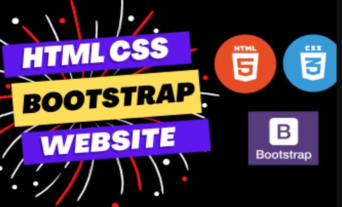 Design Modern Responsive Website By Html Css Bootstrap By Vrushabh3099 Fiverr