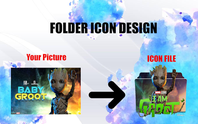 Design 10 unique folder icon in 24 hours by Tharudyasampath | Fiverr