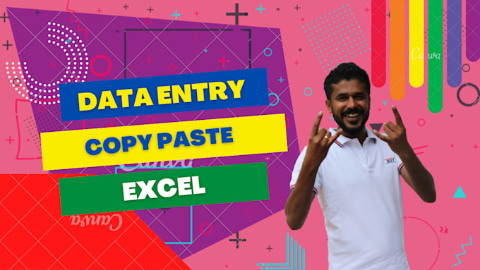 Do web research, data entry, excel, typing, copy paste work by Sheramy5 | Fiverr