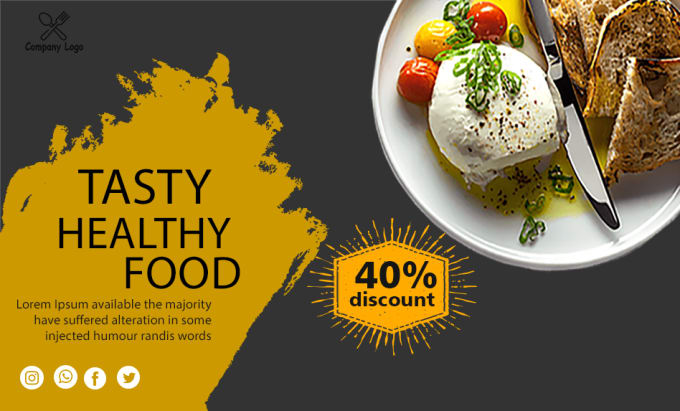 Design a eye catching food posters,menu,flyers by Aiman__zafar | Fiverr