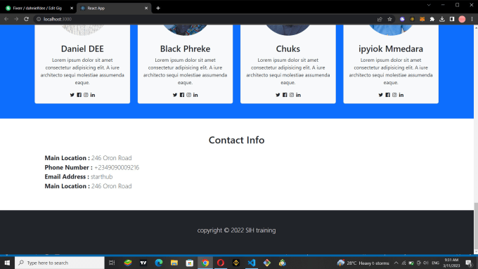 Develop your reactjs web app as react js developer by Dahnielfdee | Fiverr Develop your reactjs web app as react js developer by Dahnielfdee | Fiverr