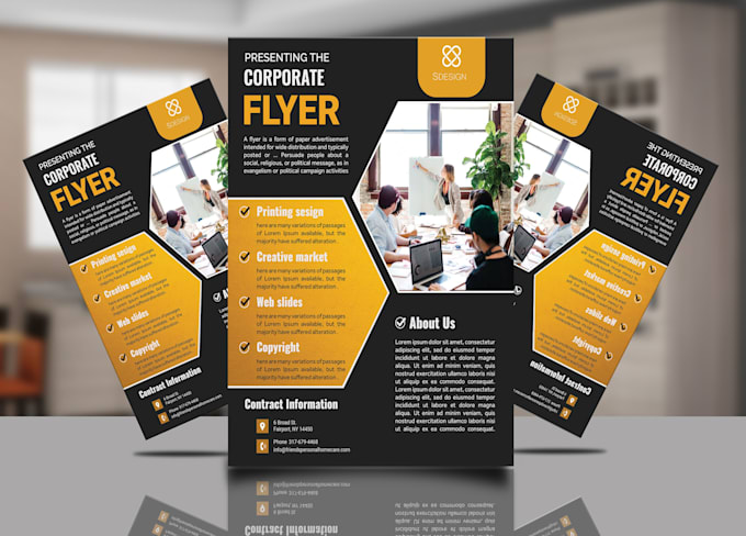 Design professional fiyer for your business by Abdullahmalik47 | Fiverr