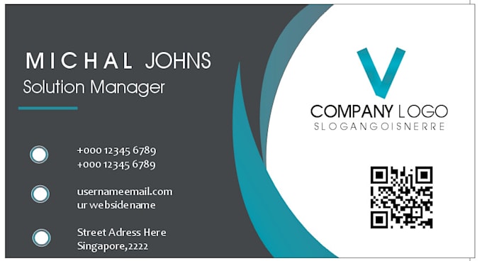 Create best of business cards for your company by Khadija_pervaiz | Fiverr