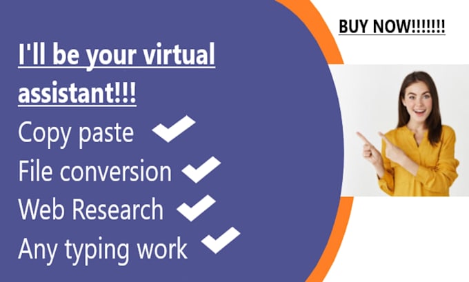 Be your virtual assistant in data entry and web research by Aandl ...