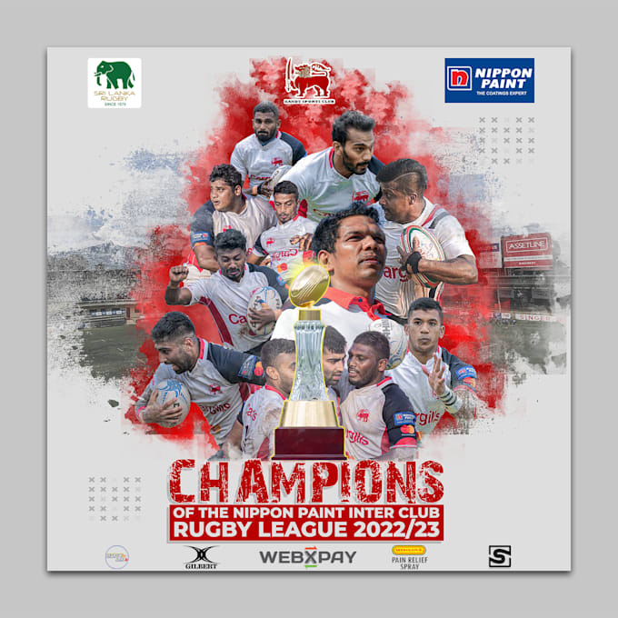 Design sports posts for your team by Charuka9 | Fiverr