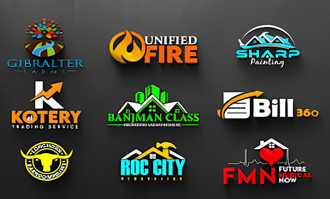 Do minimalist modern logo design in 24 hours by Photoeditingg28 | Fiverr