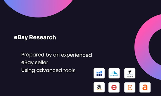 Do ebay product research and category research by Marketplaces_ma | Fiverr