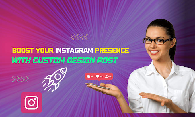 Boost your instagram presence with custom designed posts by Annusshah ...