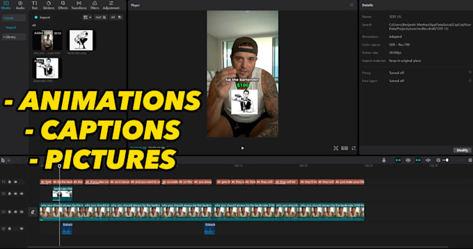 Turn your content into caption and animation filled videos by ...
