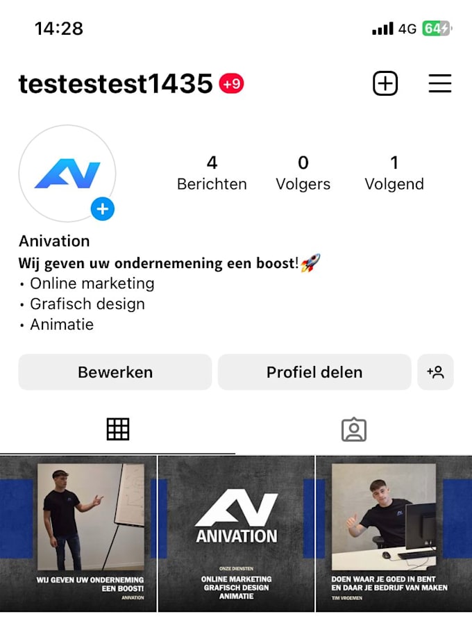 Create a matching instagram feed overview by Bryancoenen | Fiverr