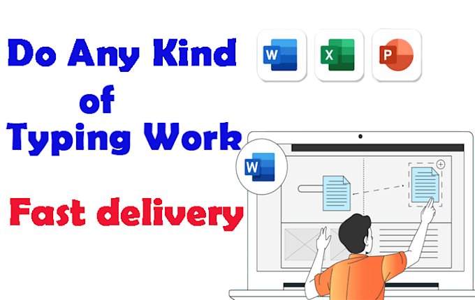 Do fast typing of 120 pages within 24 hours by Kaviya_48 | Fiverr