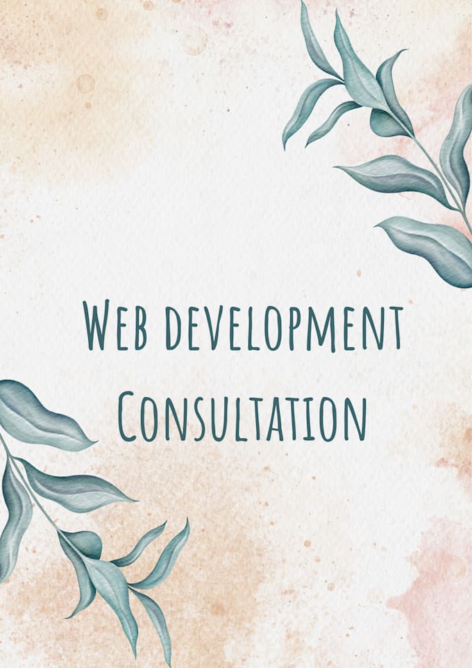 Do web development consultation for any level of complexity by ...
