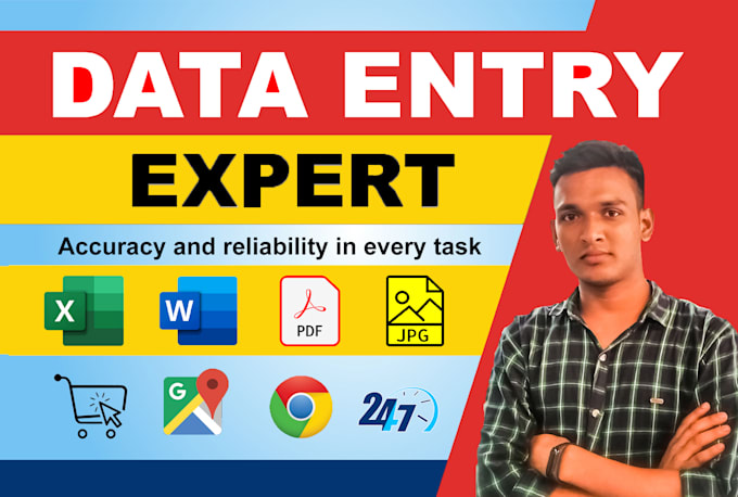 Do product listing, data entry, copy paste, web research and pdf to excel by Workerpix | Fiverr