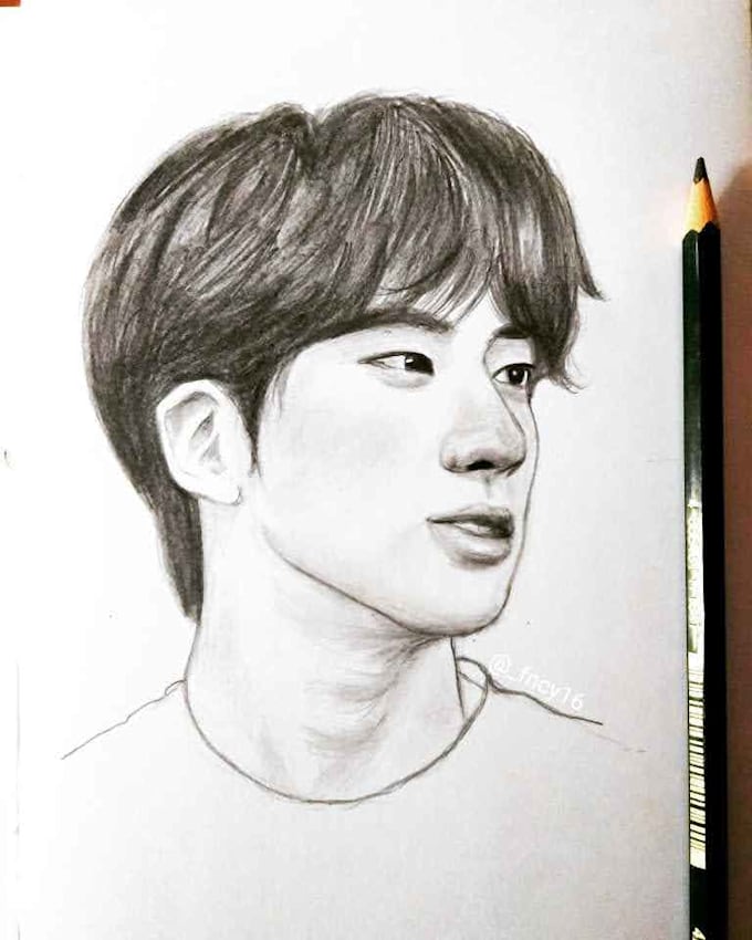 Make an aesthetic traditional art with penci for 24 hours by Rexart97 ...