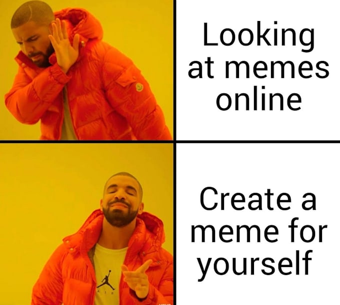 Create a funny viral meme social media post in any language for you by ...