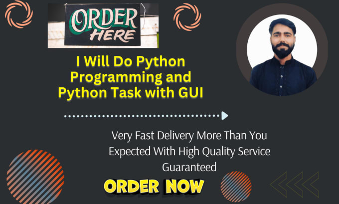 Do A Python Programming Project And A Python Task With Gui By Ramzanahmad Fiverr
