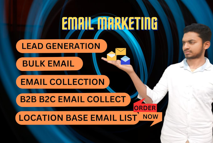 Collect a niche targeted b2c email list for your business by Fmfozlul | Fiverr